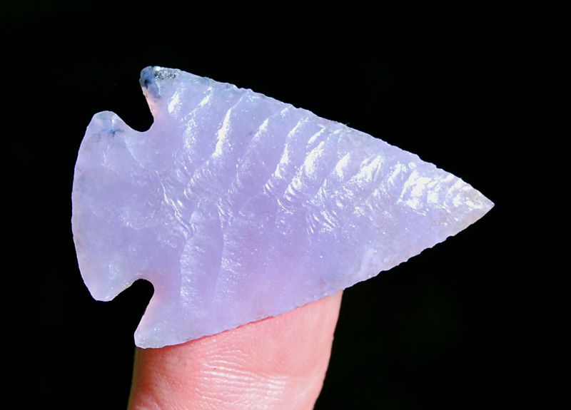 Amethyst Agate Dart Point