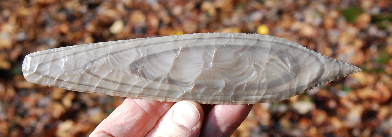 Duck River blade today. It is 7.6 inches long and made out of a slab of ...