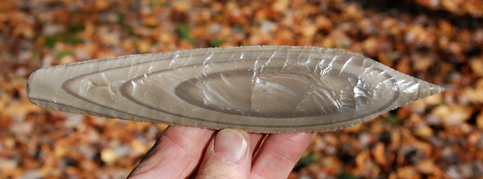 Duck River blade today. It is 7.6 inches long and made out of a slab of ...